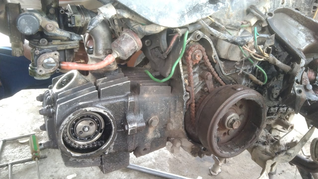 Kenapa Kick Stater Motor Supra 110 Macet - YouTube