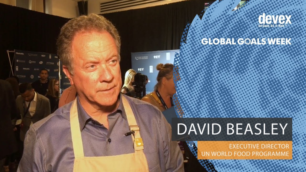 David Beasley, Executive Director of the UN World Food Programme - YouTube