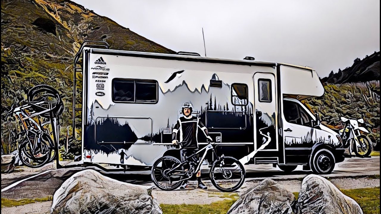 RV turned into the Ultimate MTB Adventure Vehicle | My Ultimate 48 ...