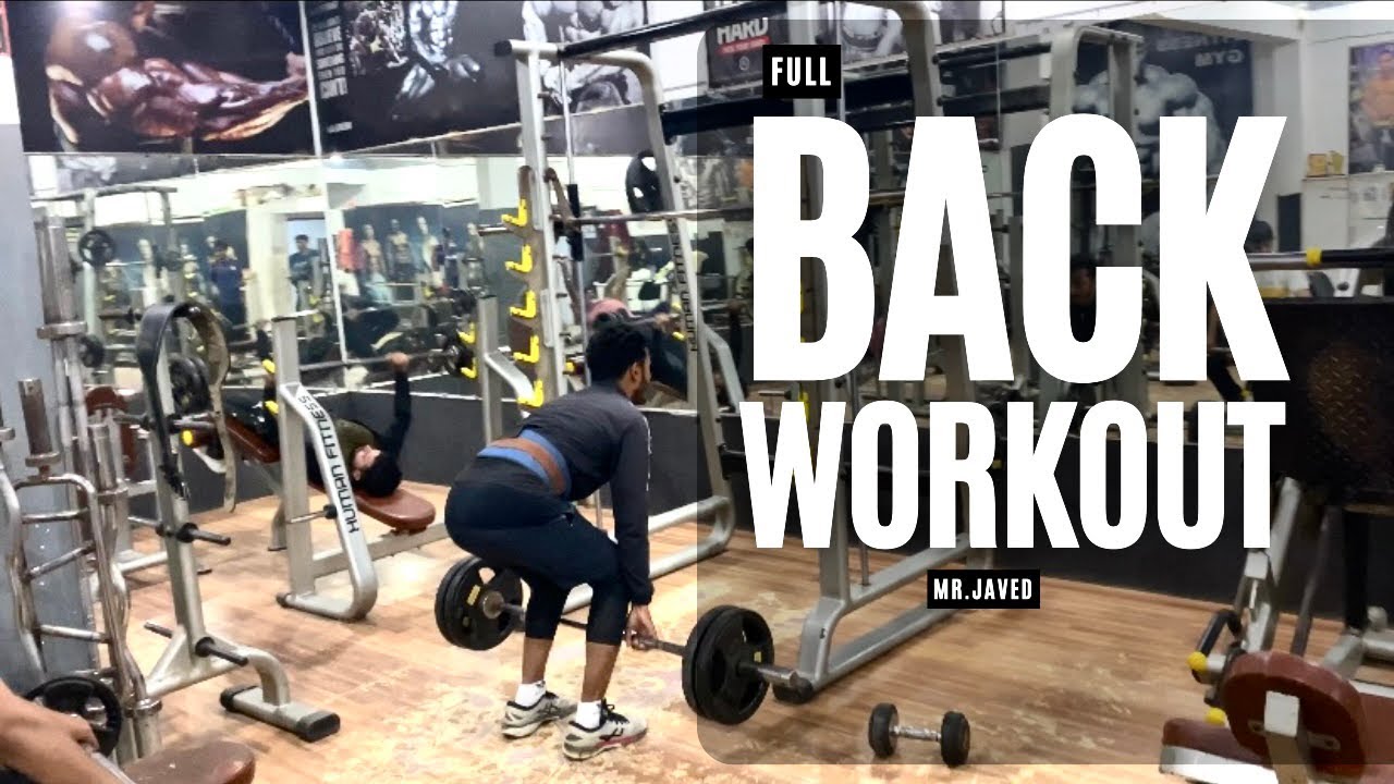 Best Exercises for Bigger Back | Complete Back Workout | Back and Lower ...