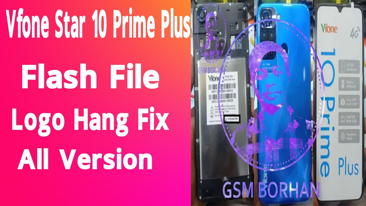 Vfone Star 10 Prime Plus Flash File Download Firmware - YouTube