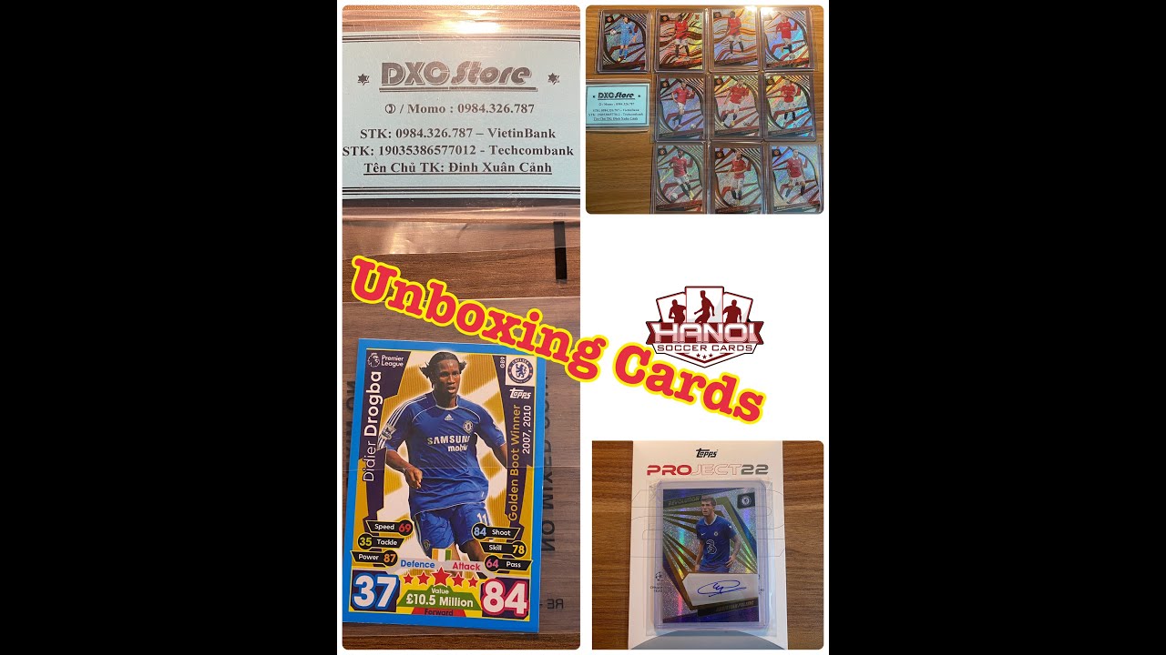 UNBOXING CARDS - MỞ ĐƠN THẺ CHÍNH HÃNG ORDER #P2 - YouTube