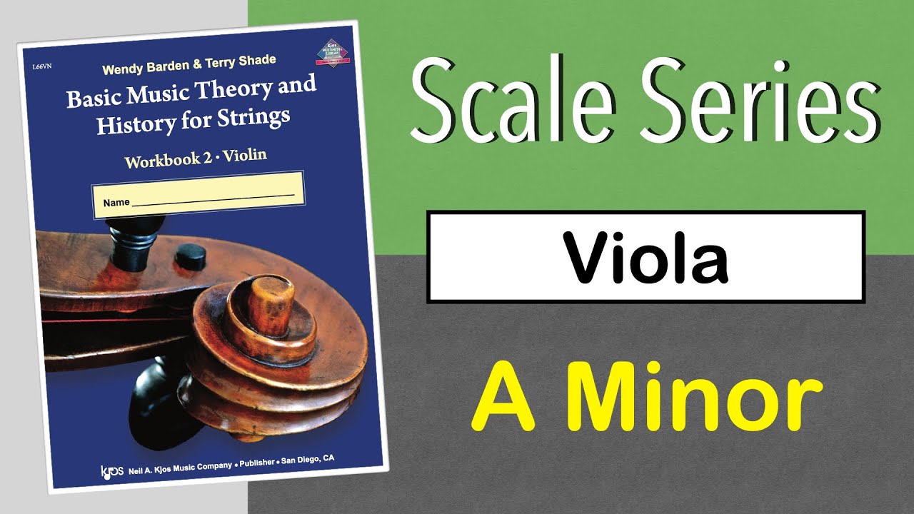 A Minor Scale, Viola - Scale Series - Basic Music Theory and History ...