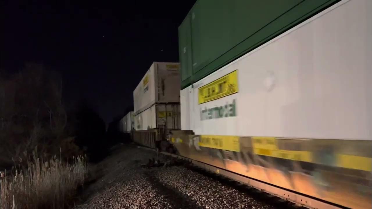 NS 8179 ES44AC leads NS 254 with the nascar crew at Piscataway,NJ - YouTube