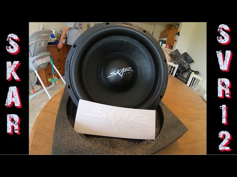 SKAR AUDIO SVR-12-D4 UNBOXING!! - YouTube