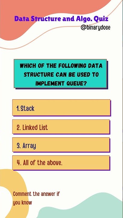 Data Structure and Algorithms | DSA Important MCQs | Binary Dose - YouTube