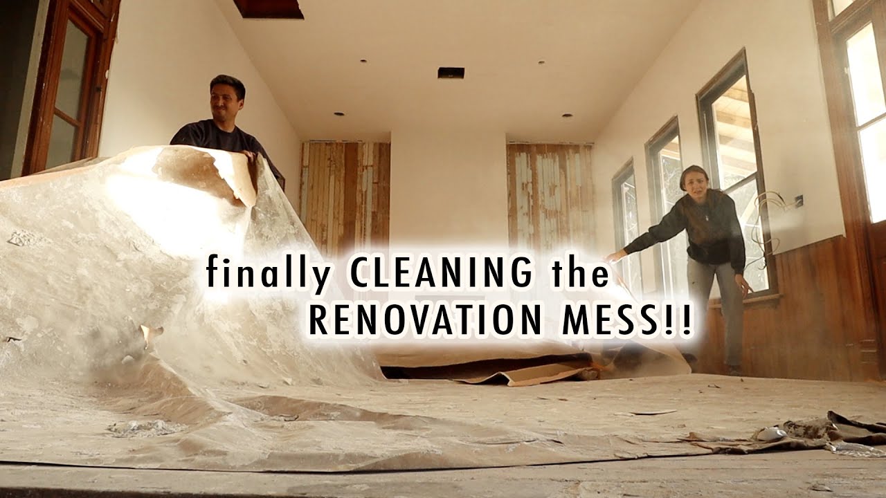 finally CLEANING up the RENOVATION MESS + thrift shopping! | XO ...