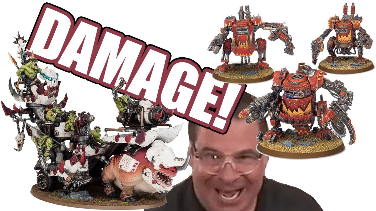 EMPHASIS ON K*LL!!! // Warhammer 40K Orks Dread Mob Detachment ...