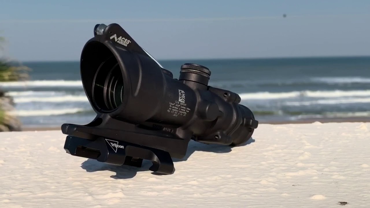 Trijicon ACOG TA 31 ACSS Aurora - YouTube