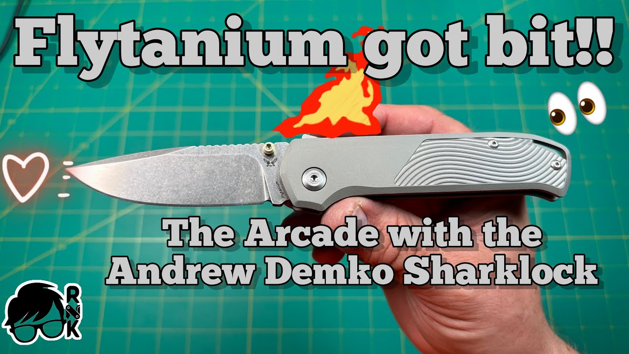 Unboxing something truly awesome… the Flytanium Sharklock Arcade knife! This is something very ...