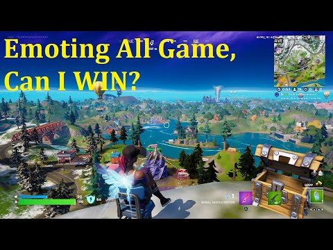 Emoting All Game - Fortnite - YouTube