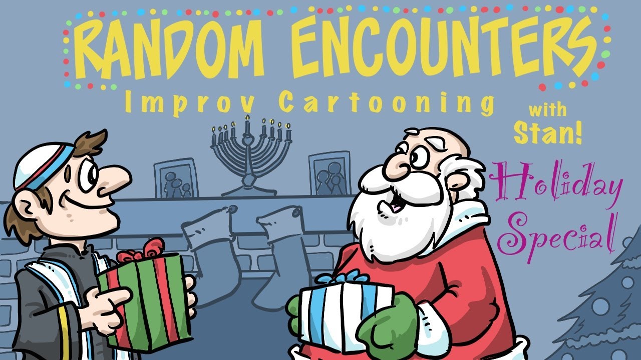 Random Encounters: Improv Cartooning (Episode 35) - YouTube
