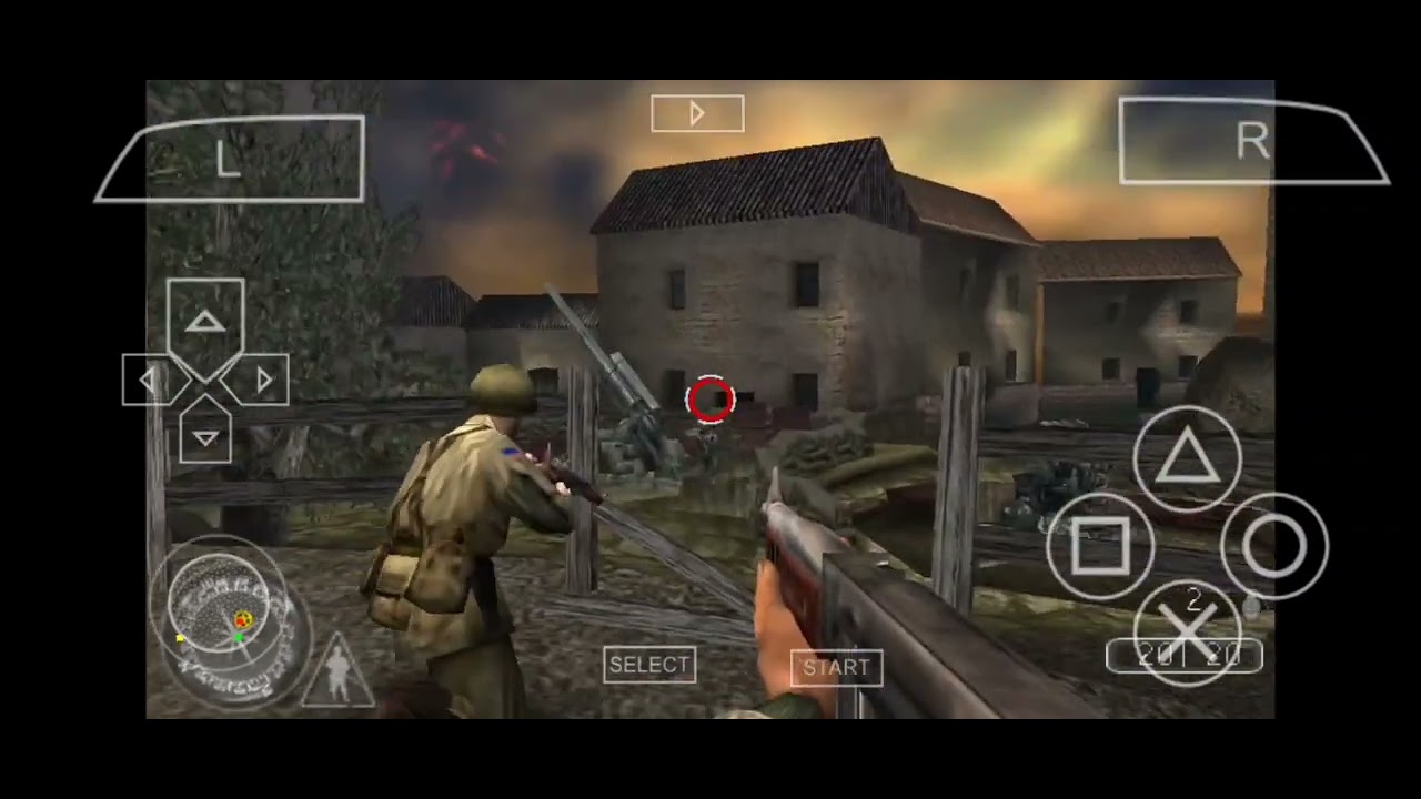 CALL OF DUTY PSP GAMEPLAY ON ANDROID - YouTube