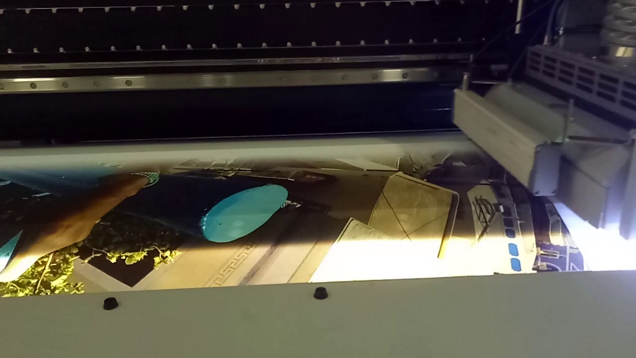 backlit film with high resolution uv printing - YouTube