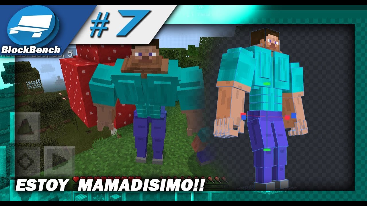 Skin 4d Steve Mamado :v Minecraft pe | Timelapse | Skyrrel - YouTube