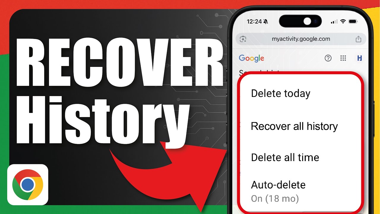 How To Recover Deleted History In Google Chrome (Step By Step) - YouTube