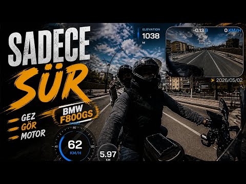 👉 BMW F800GS ile Şehirde Sakin Sürüş GEZ GÖR MOTOR #motolog #motovlog #insta360 