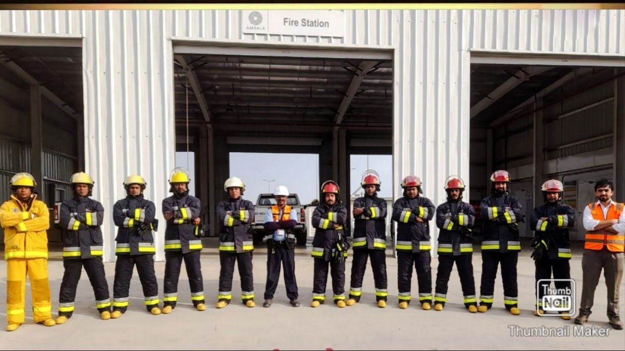 Red Sea Fire department |Fire mock drill - YouTube