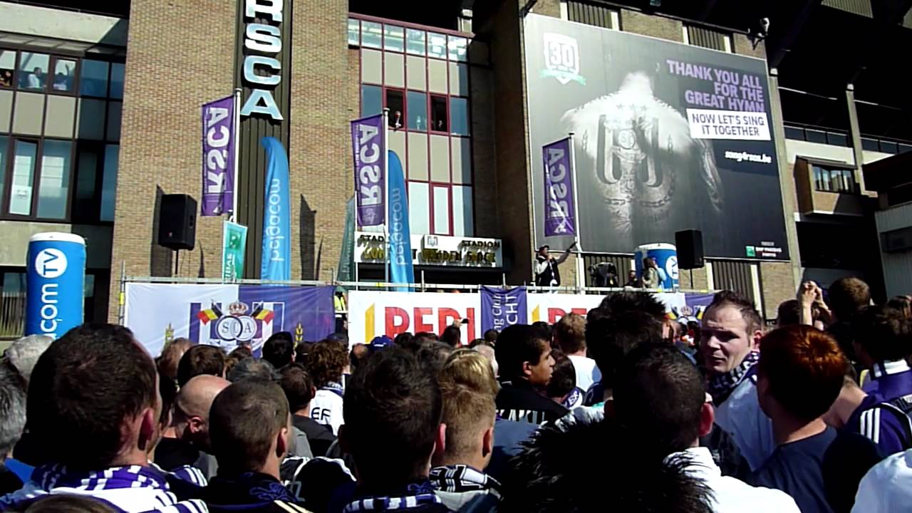 RSCA-Standard: 2011-2012 playoffs: Anderlecht champion - YouTube