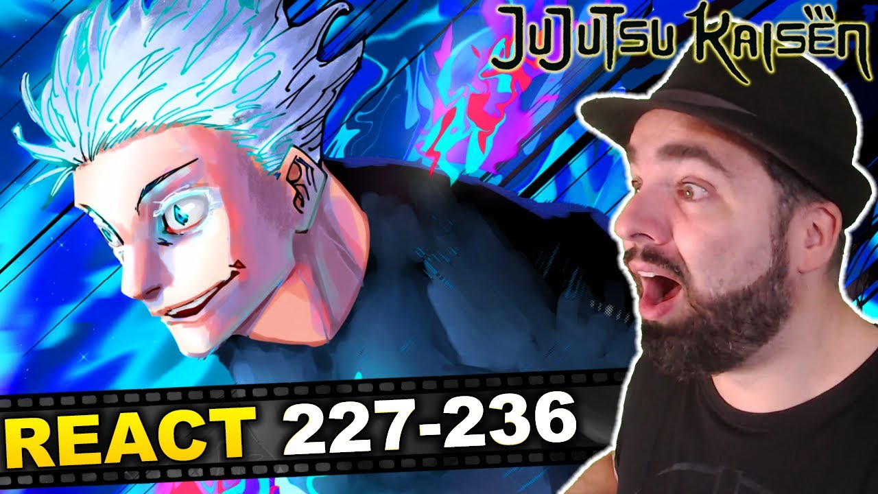 OMG GOJO !!! LIVE REACTION CHAPITRE 227 A 236 JUJUTSU KAISEN ! - YouTube