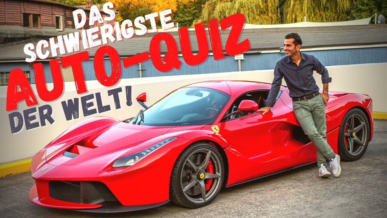 Special: Auto-Quiz für Profis mit Ferrari, Pagani, Maybach, Aston ...