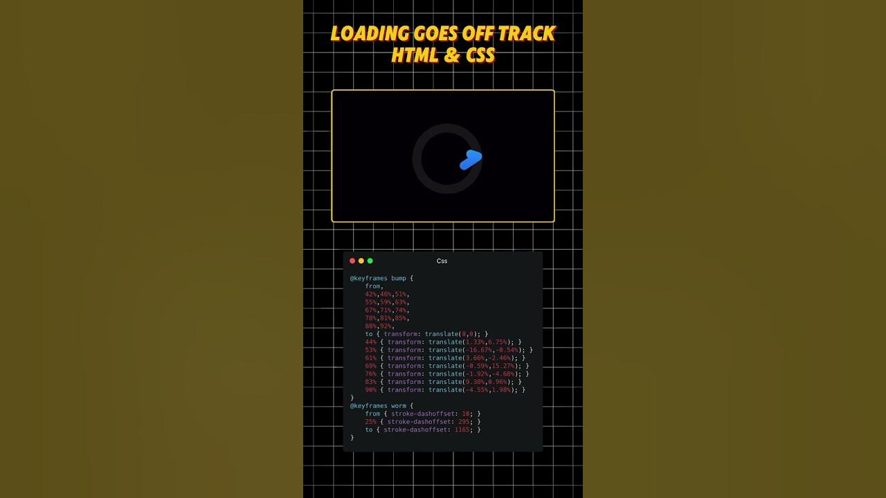 Tutorial membuat loader sederhana, emot batu #pathnerkuid #semuabisacoding #programmer # ...