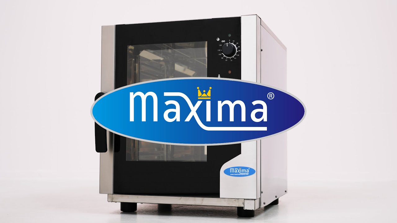 Maxima Combi Steam Oven – Fits 5 x 2/3 GN Trays - YouTube
