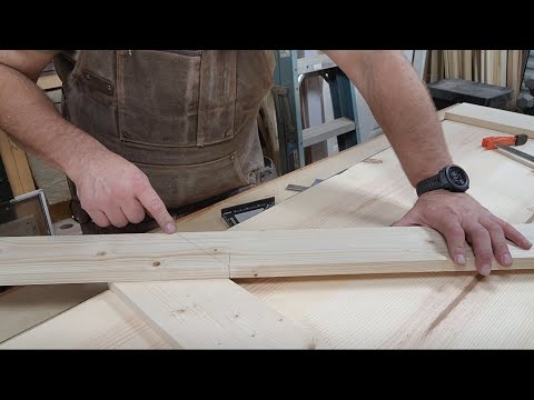How to cut angles on a board - the EASY WAY - and NO MATH! - YouTube