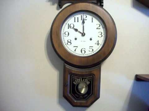 31 Day Regulator Wall Clock - YouTube