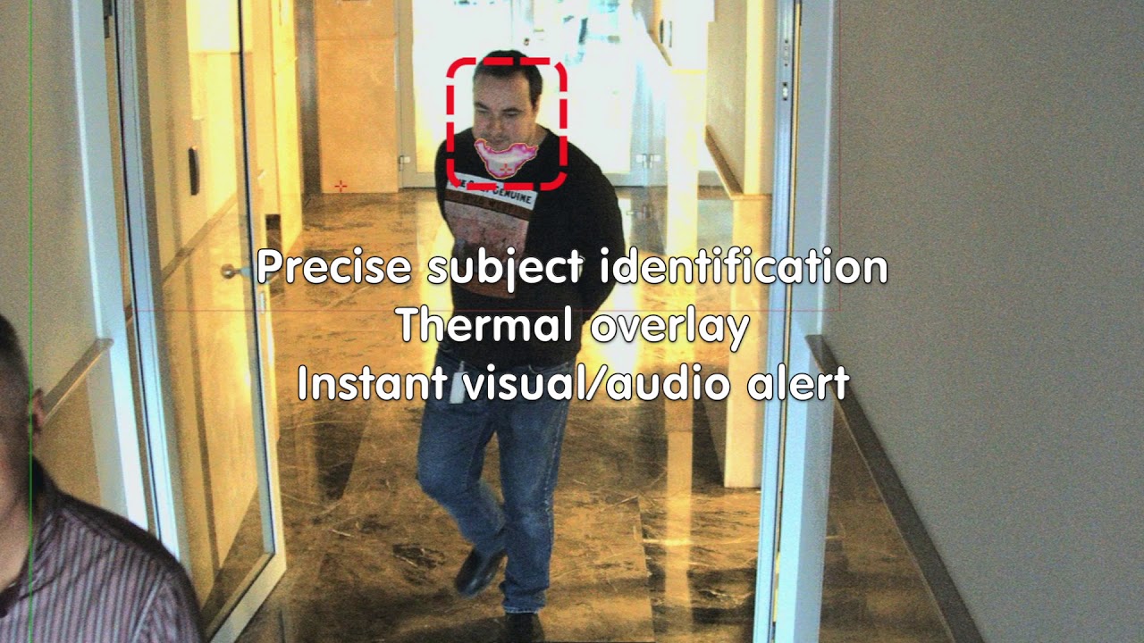 MOBOTIX thermal fever scanner for passengers - YouTube