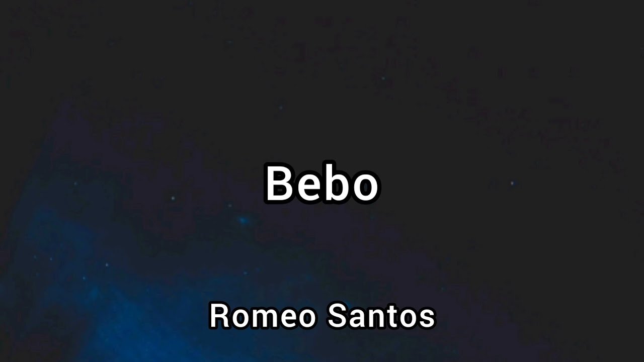 Romeo Santos - Bebo (Video/Letra) Music Lyrics Official - YouTube