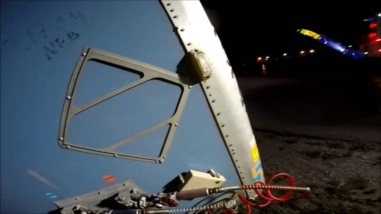 Rotator job loaded trailer nose dive into a ditch 9 12 2016 - YouTube