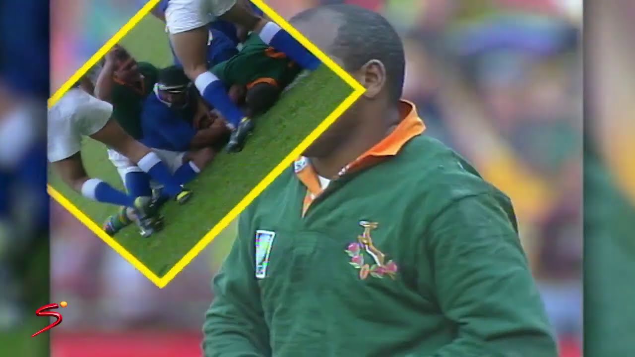 Springboks | Chester Williams scores four tries against Western Samoa ...