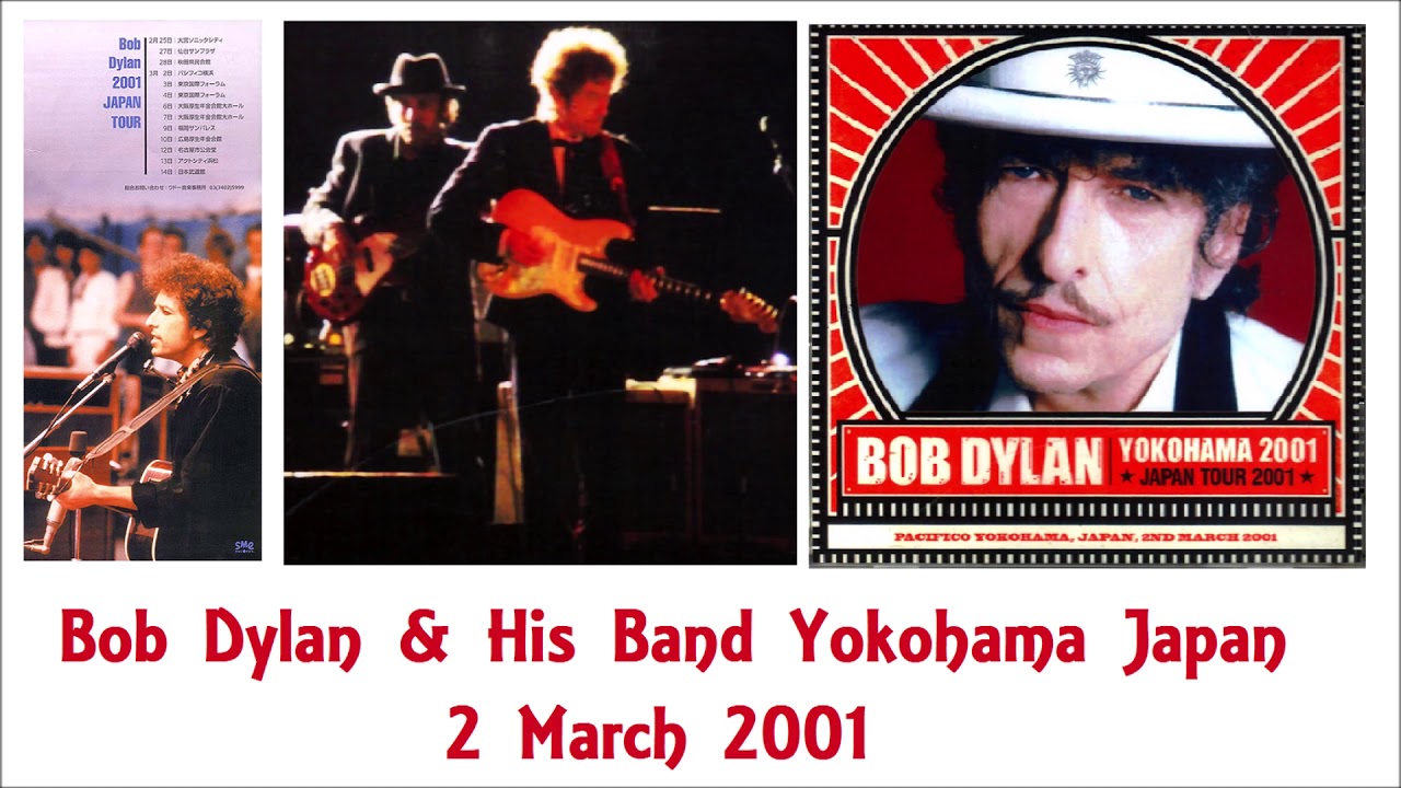 Bob Dylan 2001 Tour of Japan - Pacifico-Yokohama, Yokohama, Japan 2 ...