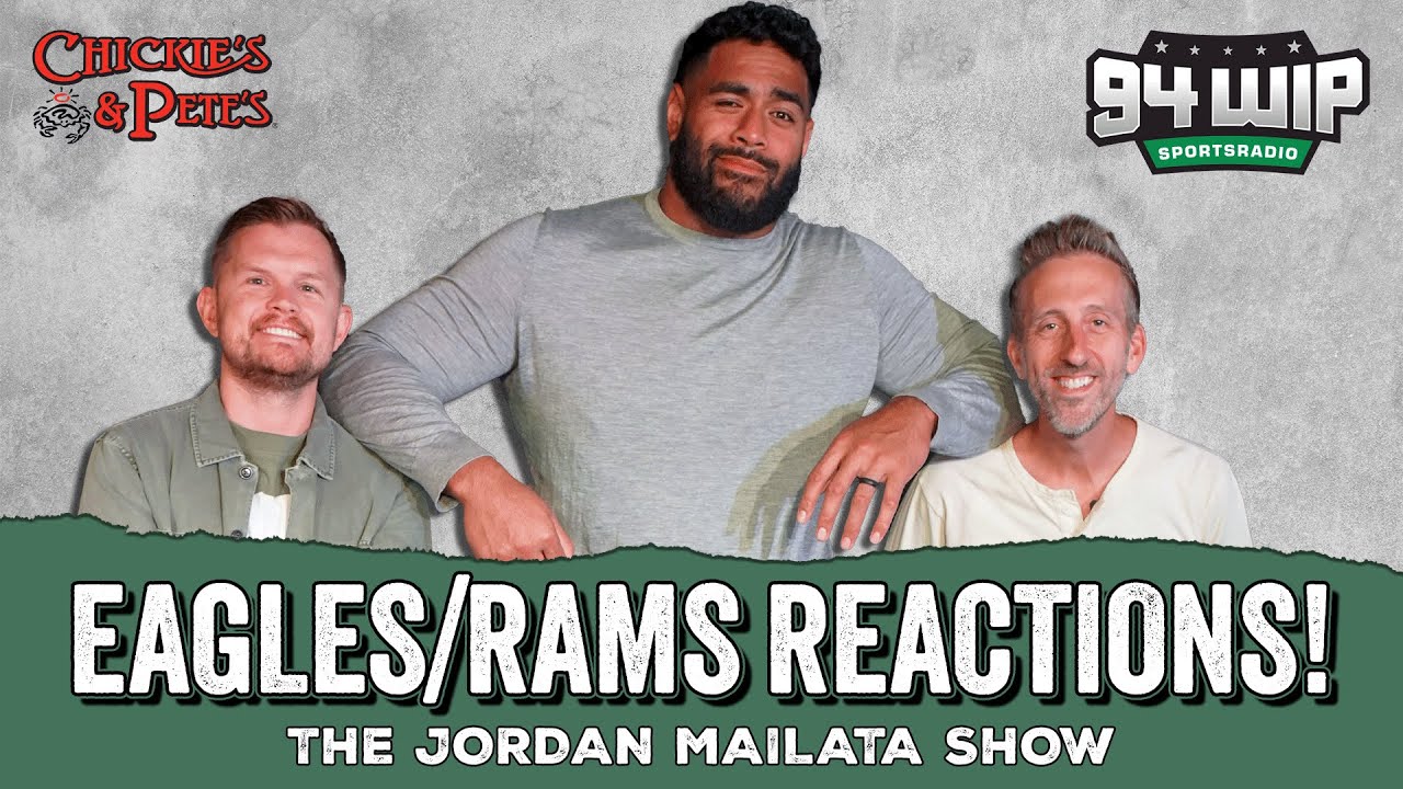 The Jordan Mailata Show: Eagles' Historic Comeback - YouTube