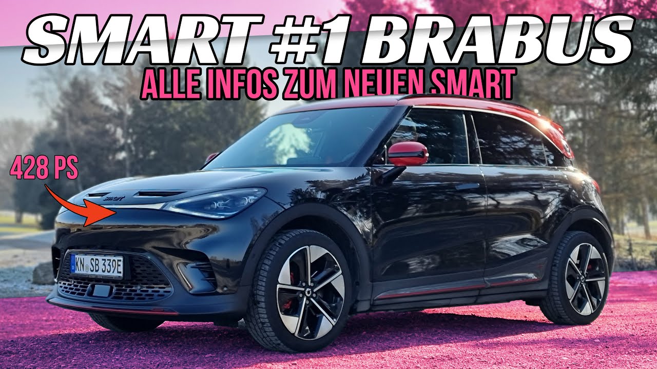 2023 Smart #1 Brabus: Perfekt oder am Ziel vorbei? - Review ...