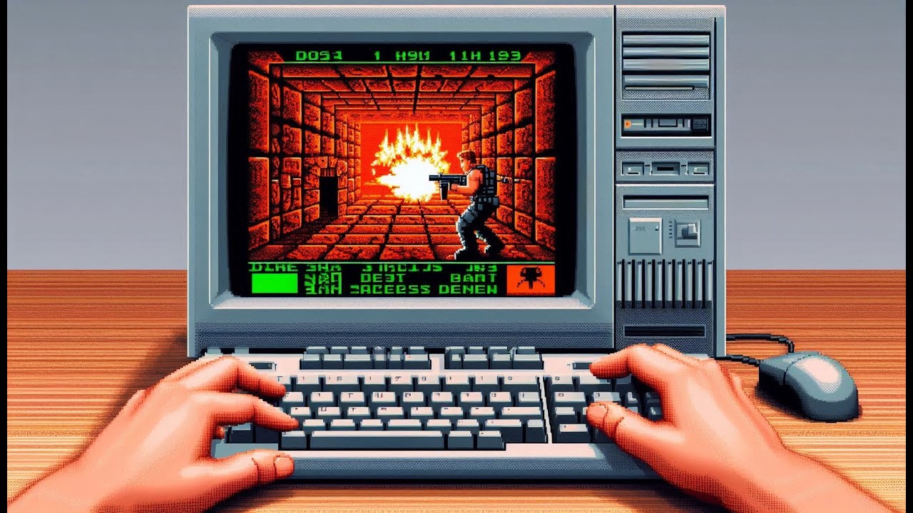 Duke Nukem 3D (DOS) – Development, Controversy, and Legacy | No Drama ...