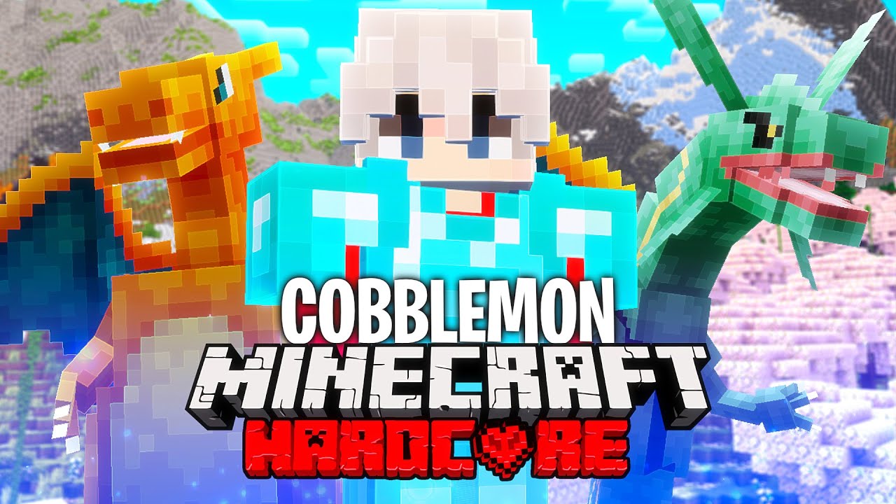 I Spent 100 DAYS in the NEW POKÉMON Minecraft Mod (Minecraft Cobblemon ...