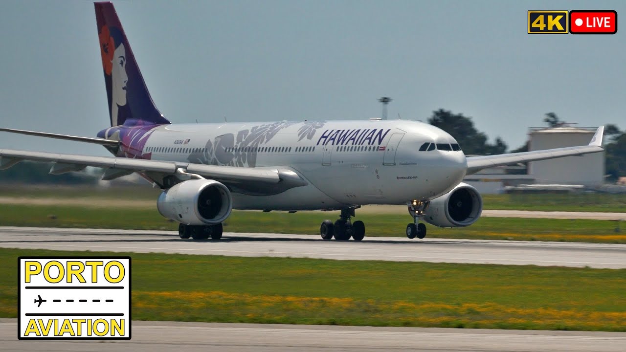 LIVE 🔴 Morning Action - Porto Airport Plane Spotting - OPO/LPPR - 11 ...