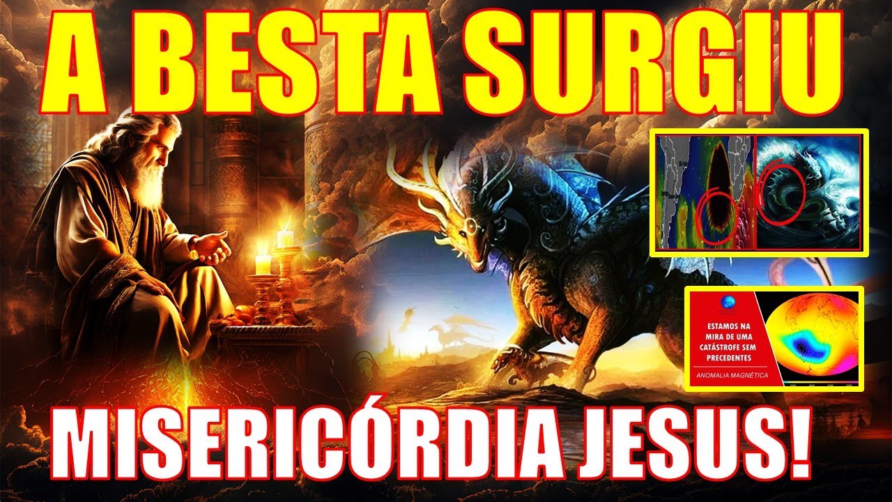 ALERTA! A BESTA DO MAR APARECEU! APOCALIPSE 13 CUMPRIU!!! E AGORA ...