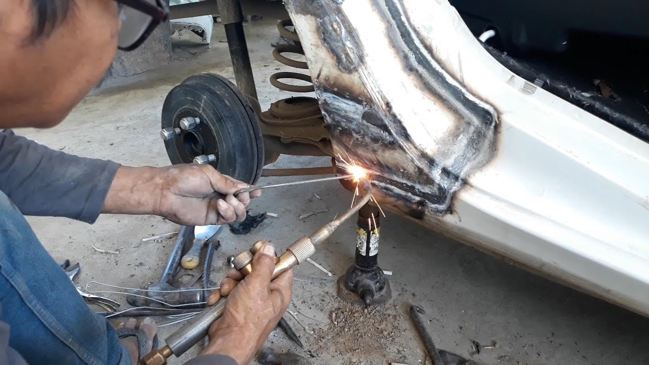 LAS KETOK MOBIL PENYOK #las #ketokmagic #bodyrepair - YouTube