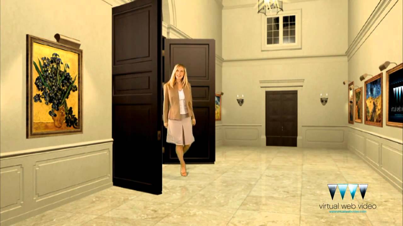 Video Production Services Green Screen Virtual Reality Set - "Museum ...