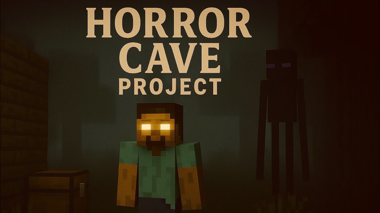 MINECRAFT "CAVE HORROR PROJECT" | noua serie HORROR - YouTube