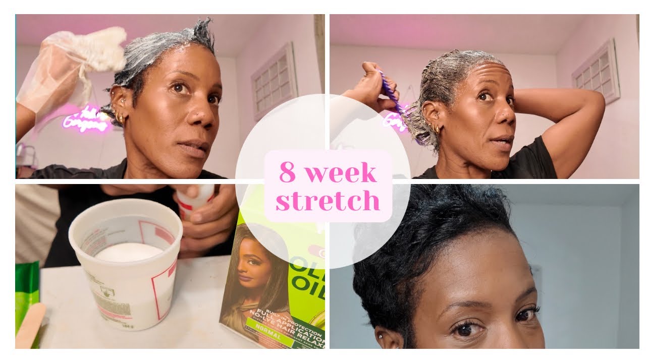 Relaxer TOUCH UP at HOME// How I RELAXED My Hair AT HOME | Tamika’s ...