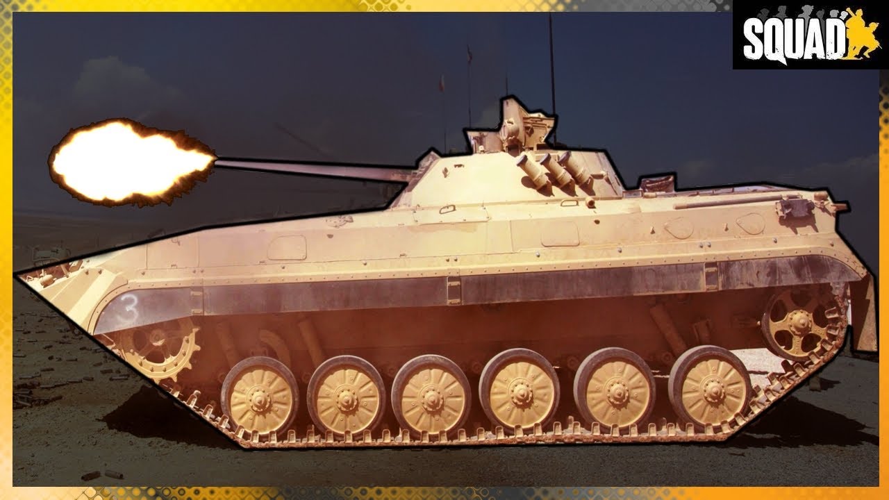 SQUAD: BMP-2 Cleans Up The Hangars Of Talil - YouTube