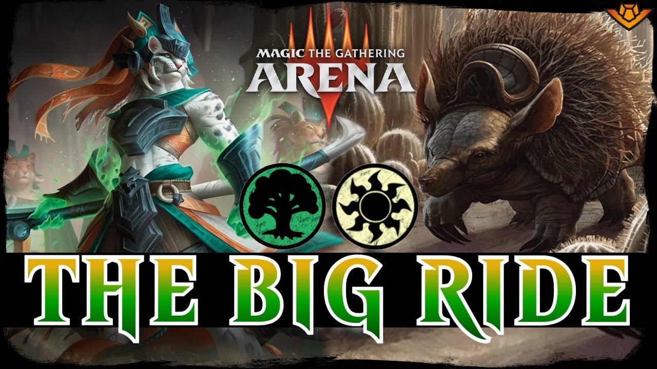 RIDE AT DAWN! | MTG Arena - Selesnya Stompy Counters Mount Combo ...