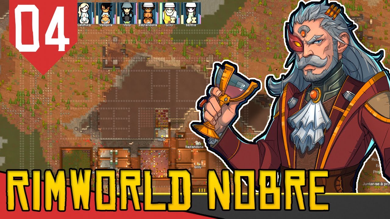Planos da FORTALEZA e SUPER COLONOS - Rimworld Royalty Base Aberta #04 ...