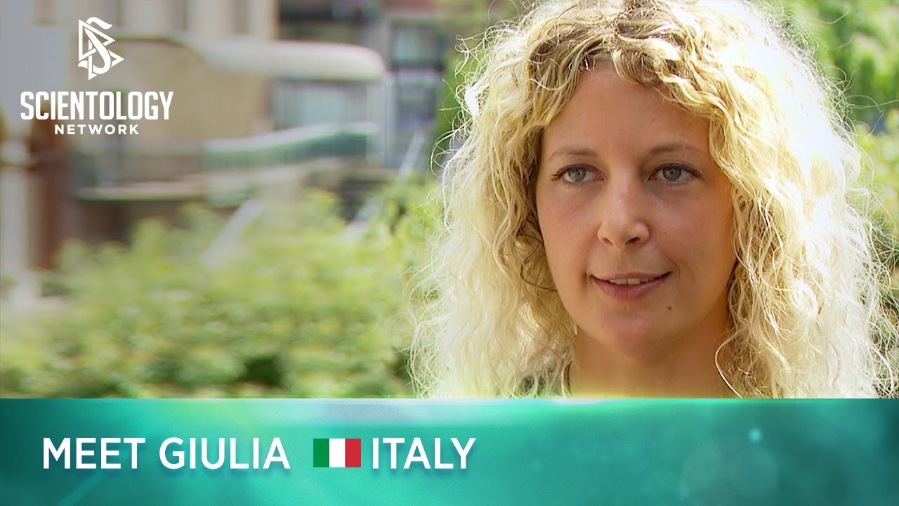 I am a Scientologist: Giulia, Business Owner, Italy - YouTube