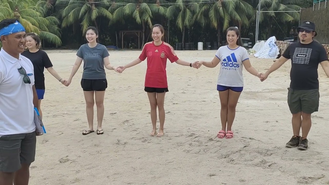 energizer before team building start - YouTube