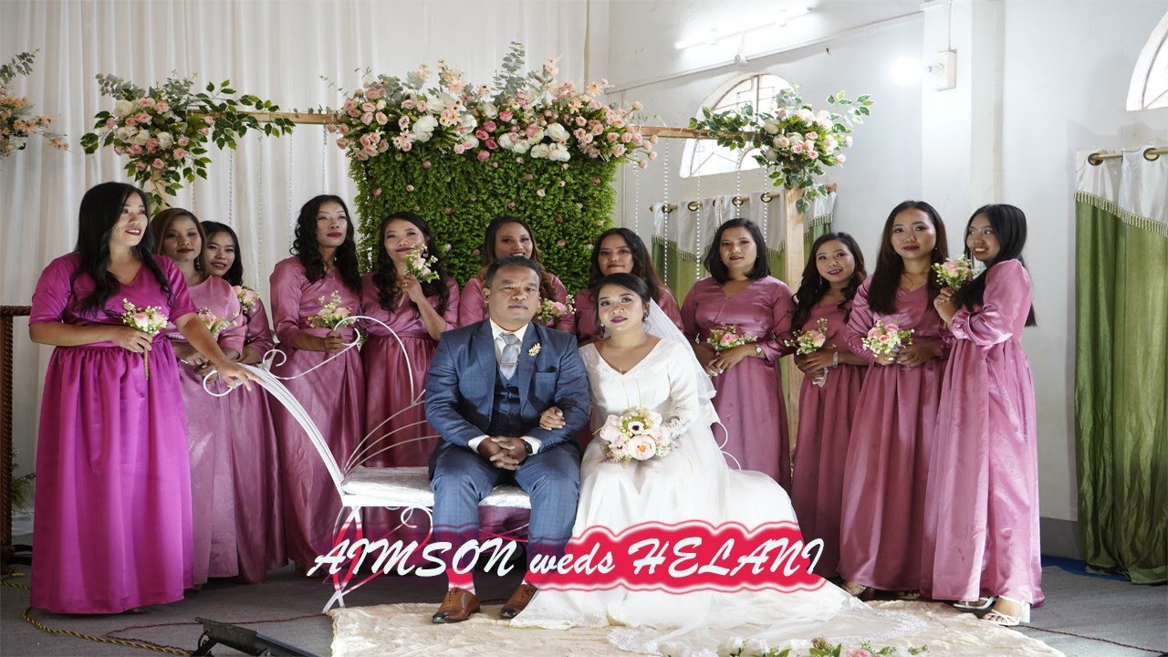AIMSON weds HELANI |CHRISTIAN WEDDING|2022 - YouTube
